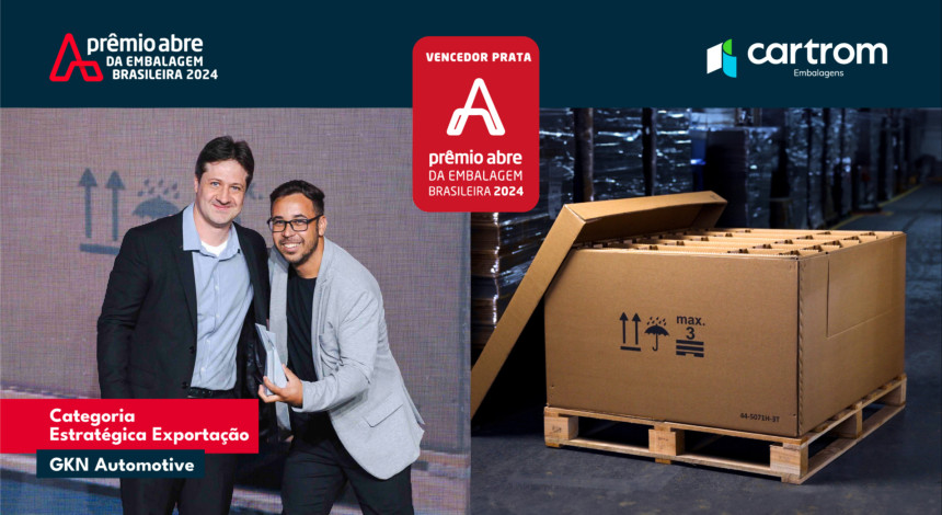 Embalagem GKN é premiada no Prêmio ABRE 2024